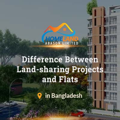 Difference between land-sharing projects and flats - Key Points